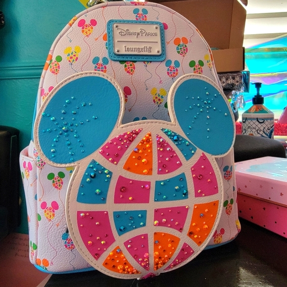 Loungefly | Bags | Disney Mickey Mouse Balloon Loungefly Mini Backpack ...